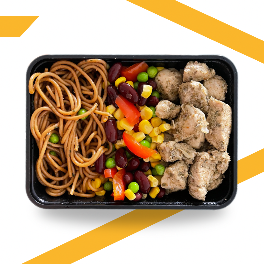 Surinaamse Bami met Italiaanse Kip en Mexico-mix – YesMeals